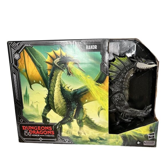 Hasbro | Toys | Dungeons Dragons Honor Among Thieves Rakor Black Dragon ...